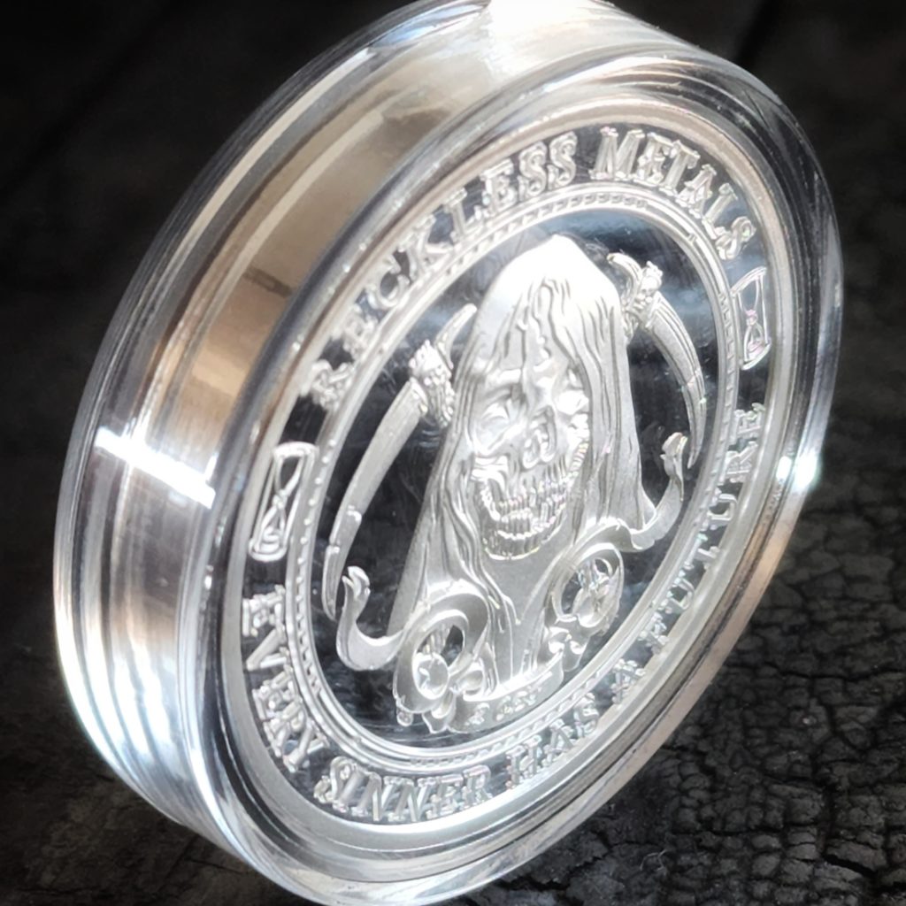 Sinner Saint 2 Troy Ounce – Reckless Metals