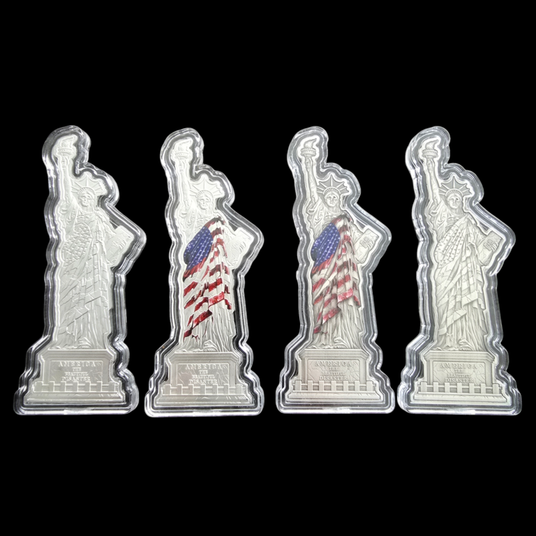 Statue of Defiance 4 bar set – Reckless Metals